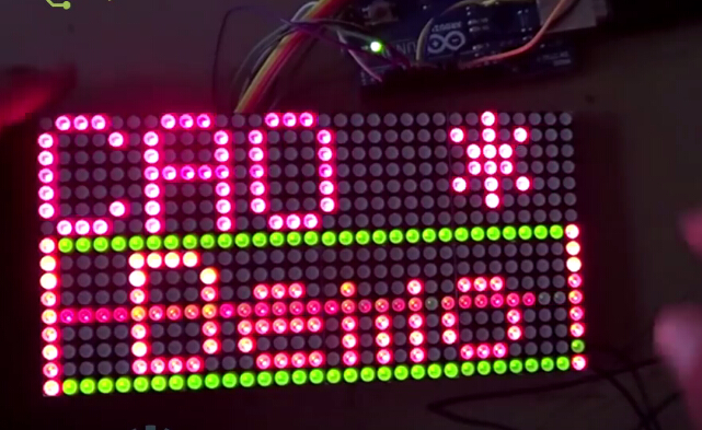 16x32 Dot Matrix Display Module DIY Kit (4985) from ICStation on Tindie